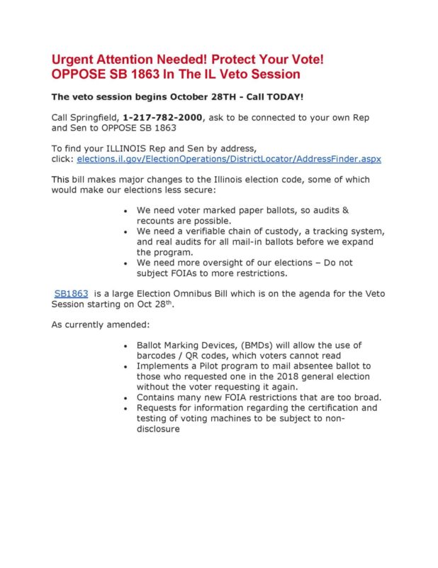 Urgent Attention Needed – Milton Township Republican Organization